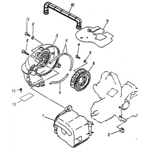 Fan, Air Shroud (Adly Jet 50)