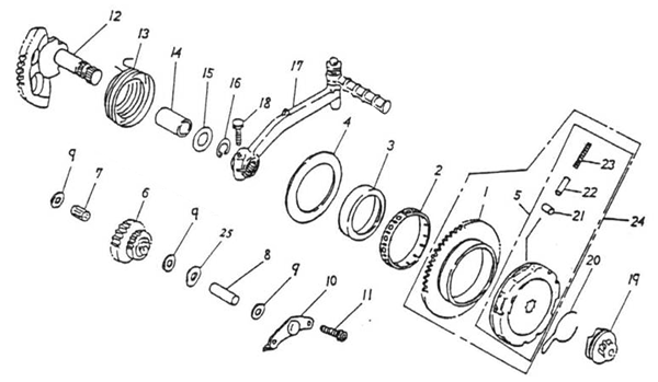 Starter (Adly Jet 50)